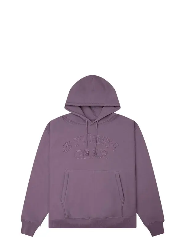 StÜssy Gear Applique Hoodie - Purple