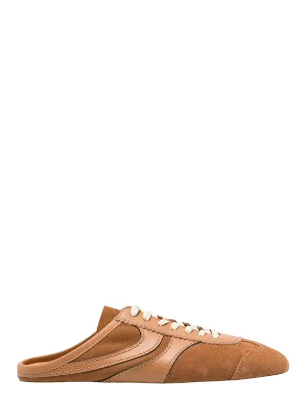 Dries Van Noten Leather Sneaker - Tan