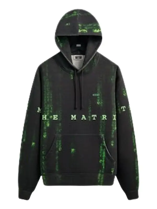 Kith For The Matrix Code Vintage Nelson Hoodie - Black