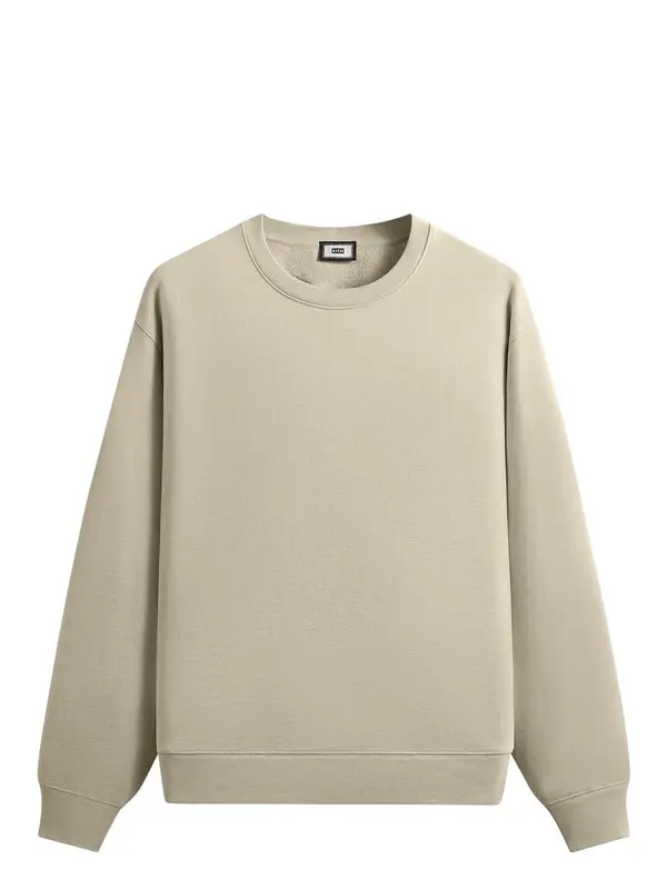 Kith 101 Brushed Terry Rhodes Crewneck - Tan
