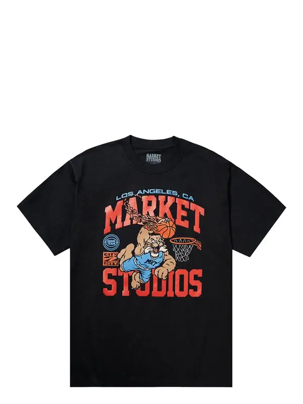 MARKET Ballin Bobcat T-shirt - Black