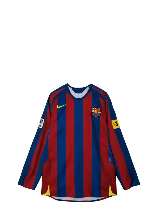 Nike Fc Barcelona 2005/06 Reissue Replica Long-sleeve Jersey - Red