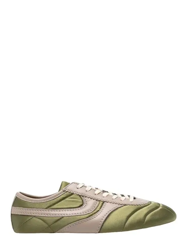 Dries Van Noten Leather Sneakers - Green