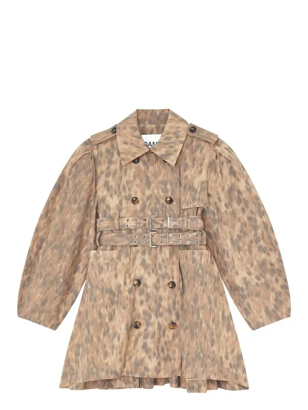 GANNI Trench Coat - Burro
