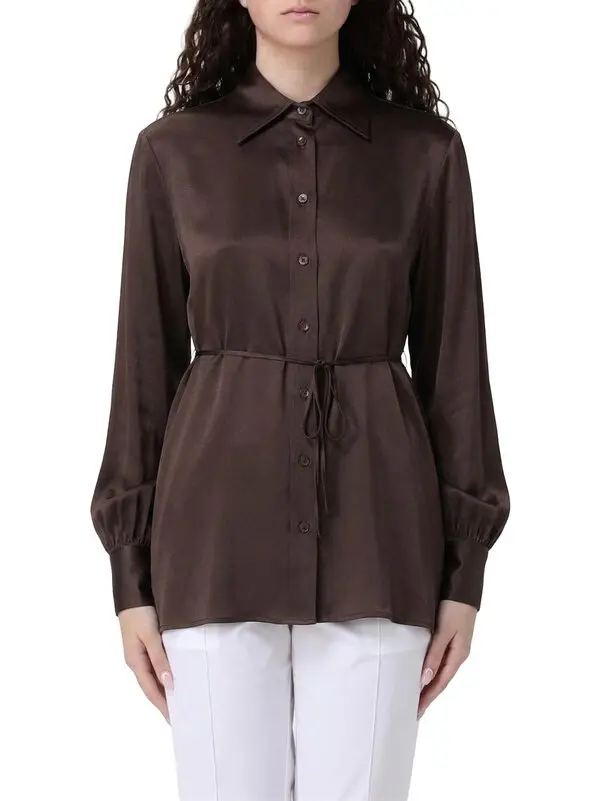 SEMICOUTURE Shirt - Cocoa
