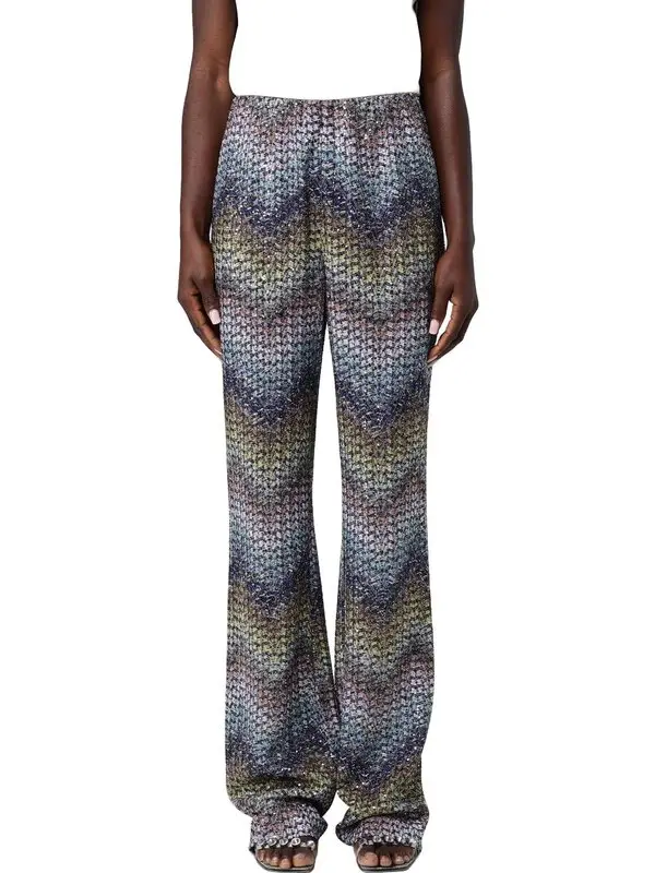 Missoni Wide Leg Trousers - Multicolor