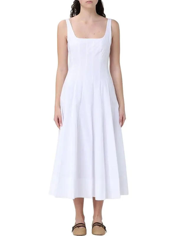 Staud Midi Dress - White