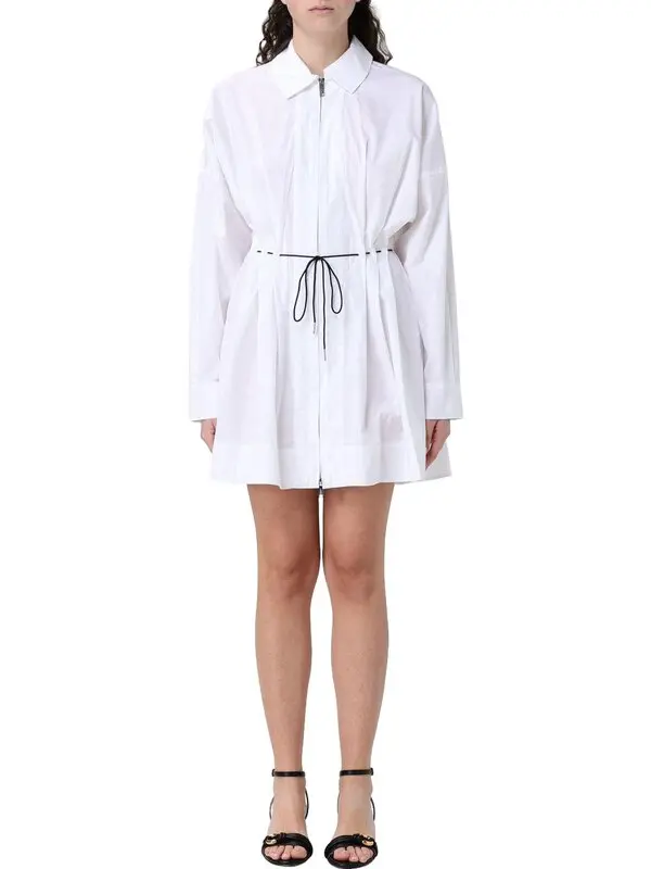Staud Shirt Dress - White