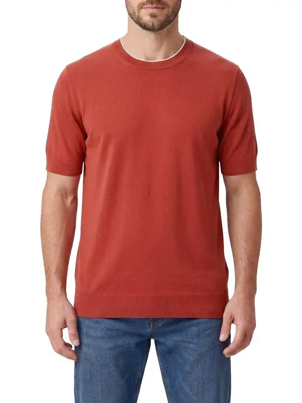 Brunello Cucinelli Cotton Knit Jumper - Strawberry