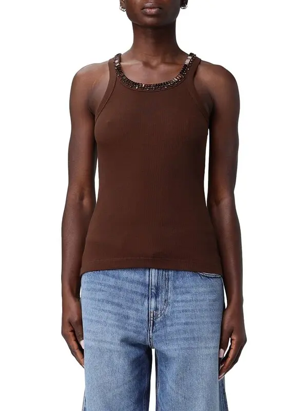 Pinko Tank Top - Brown