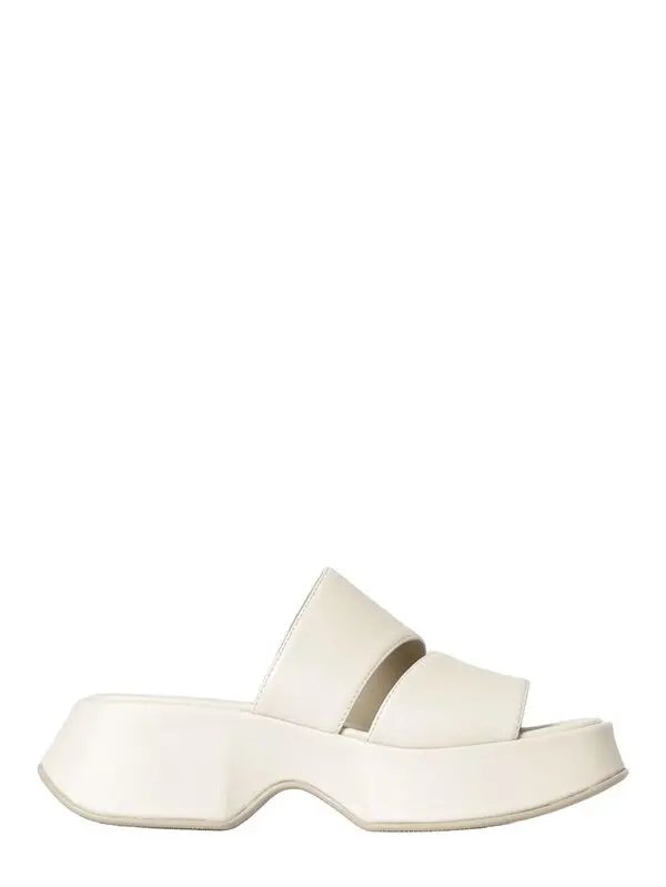 VIC MATIE Heeled Sandal - White