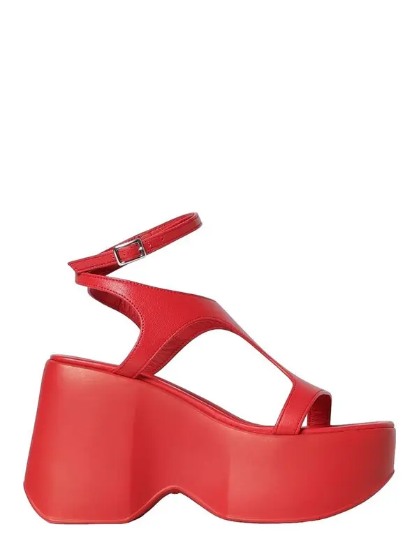 VIC MATIE Heeled Sandal - Red