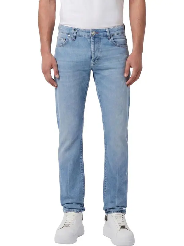Philipp Plein Cotton Slim Fit Jeans - Denim