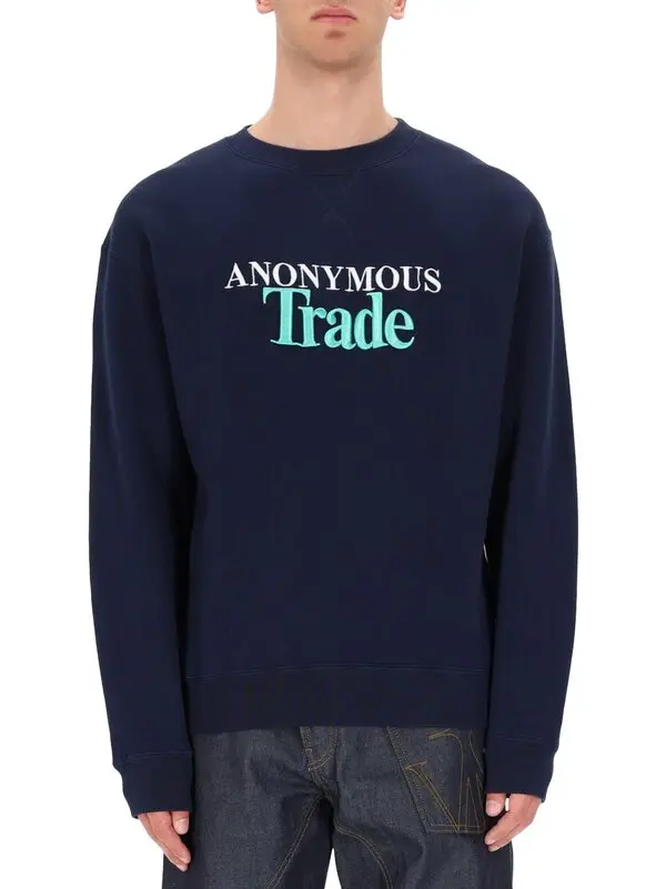 JW Anderson Crewneck Sweatshirt - Blue