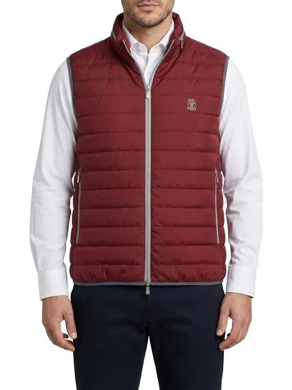 Brunello Cucinelli Suit Vest - Red