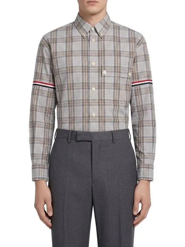 Thom Browne Tartan Cotton Shirt - Multicolor