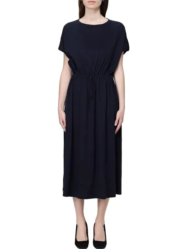 Fabiana Filippi Ribbed Midi Dress - Blue