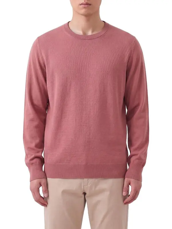 Brunello Cucinelli Crew Neck Pullover - Coral