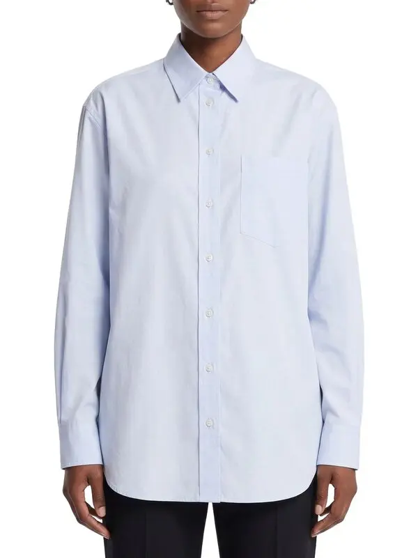 THE ROW Shirt - Gnawed Blue