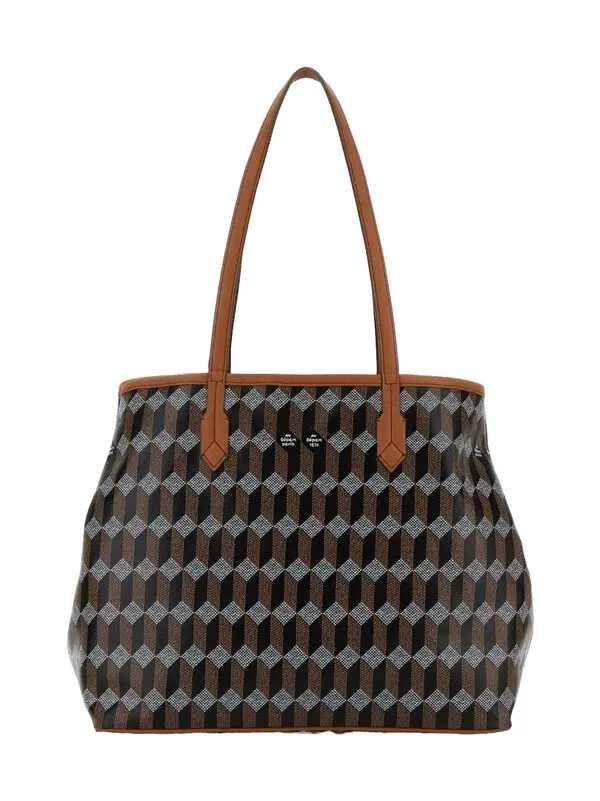 AU DEPART PARIS Tote Bag - Brown