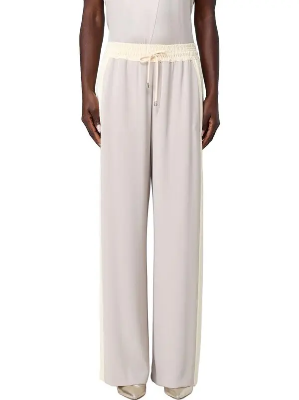 HANITA Wide Leg Trousers - Beige
