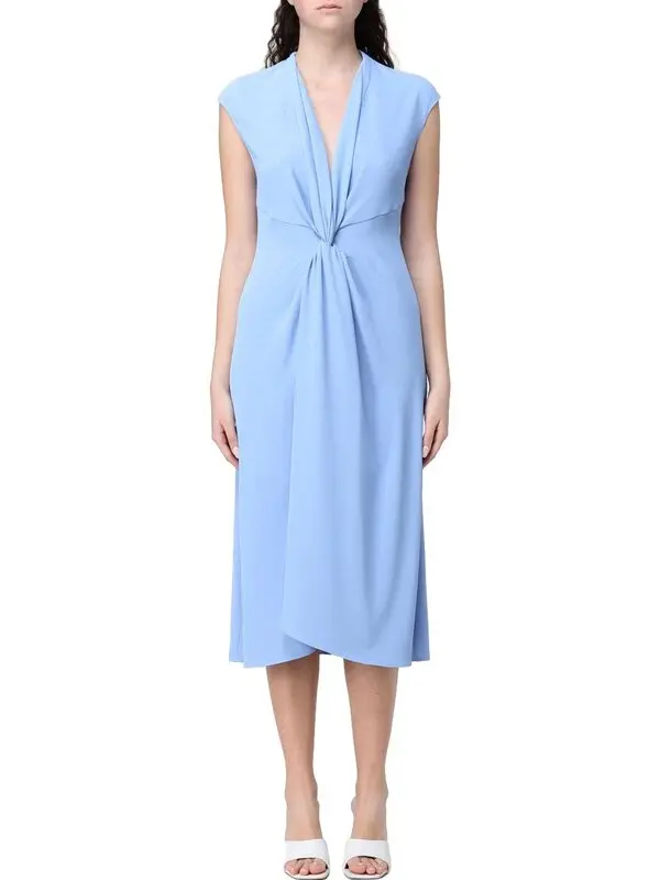 HANITA Dress - Gnawed Blue