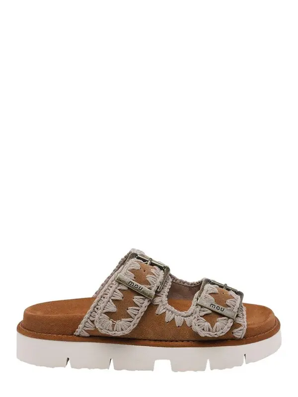 Mou Heeled Sandal - Leather