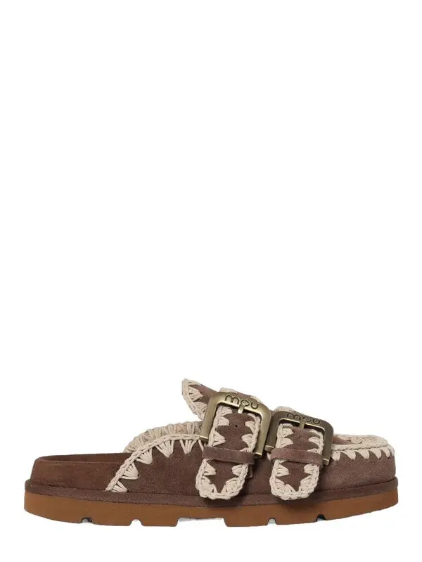 Mou Flat Shoes - Brown