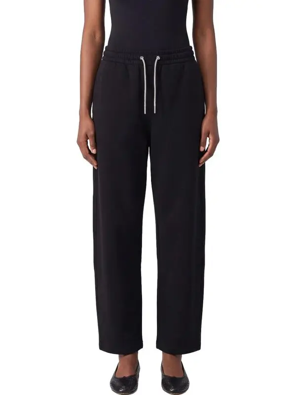 Alexander Wang Drawstring Wide Leg Pants - Black