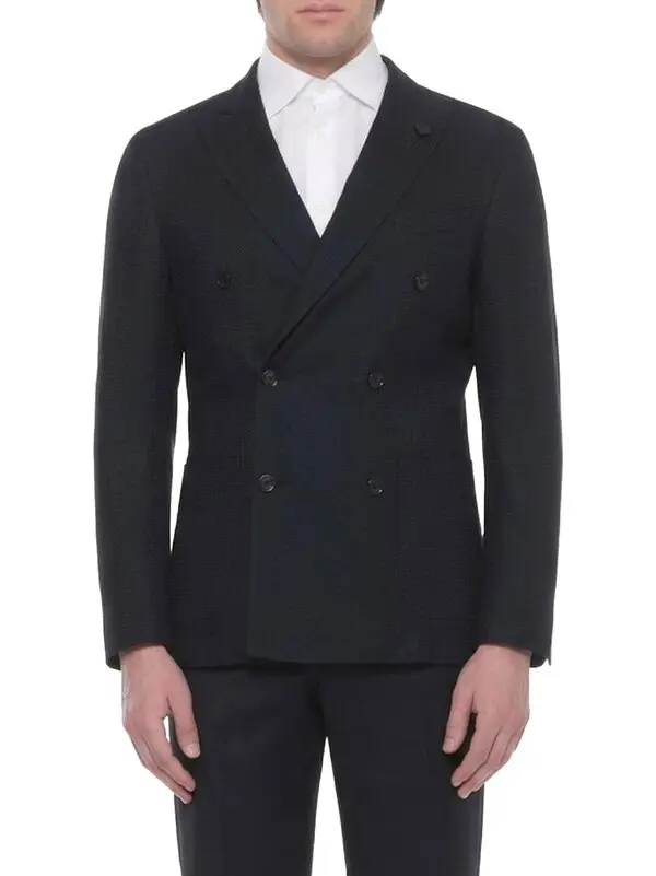 LARDINI Jacket - Blue