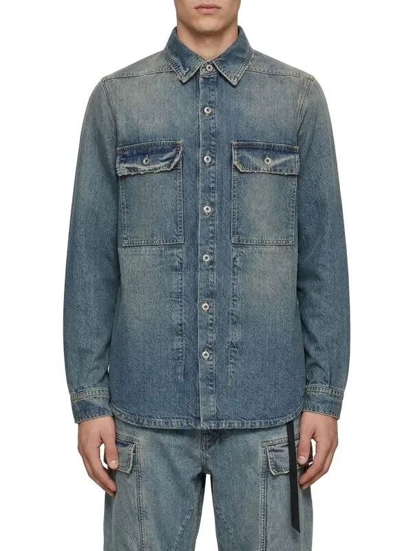 Rick Owens Jacket - Blue