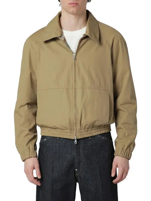 Dries Van Noten Zip-up Coat - Brown
