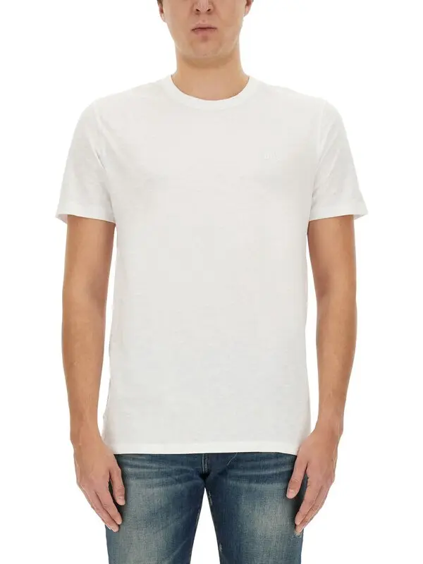 BOSS T-shirt In Cotone - White