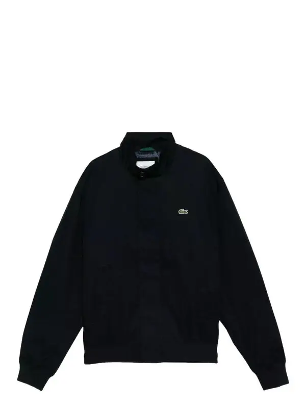 Lacoste Twill Harrington Jacket - Blue