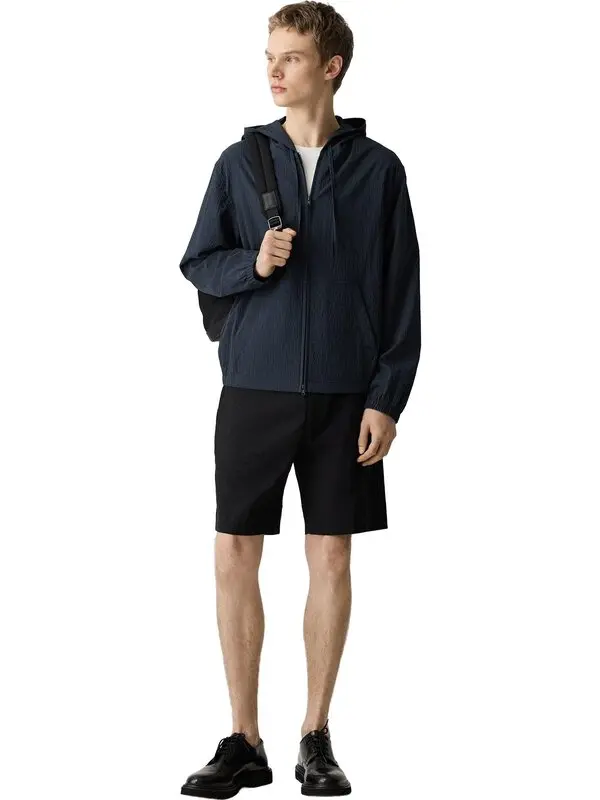 Theory Standard Short In Good Linen - Black