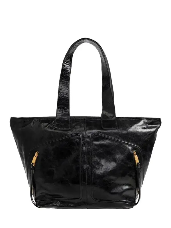 ALLSAINTS Leather Tote Bag - Black