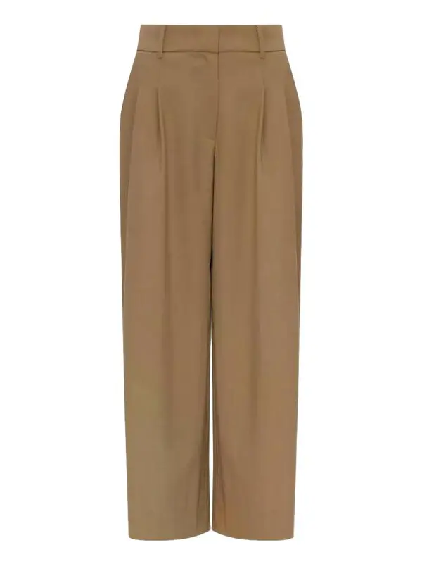 ALLSAINTS Pleated Trousers - Brown