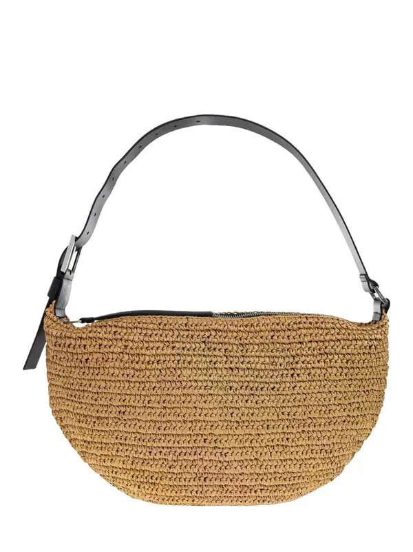 ALLSAINTS Luna Woven Tote - Neutrals