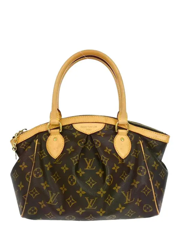 LOUIS VUITTON 2007 Monogram Top Handle Handbag - Brown