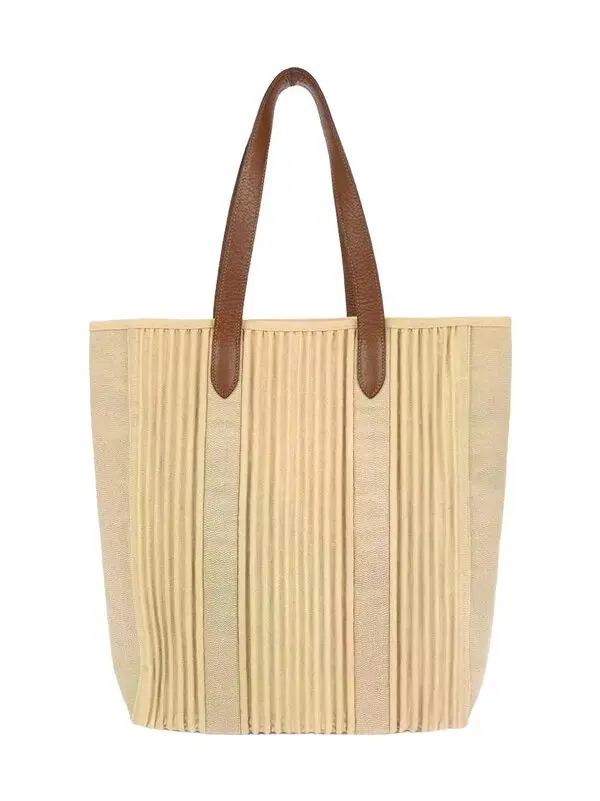 Hermès 2008 Cabas Calicut Tote Bag - Neutrals