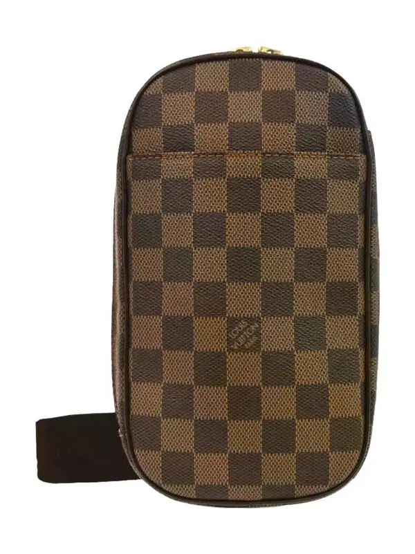 LOUIS VUITTON 2006 Damier Gange Belt Bag - Brown