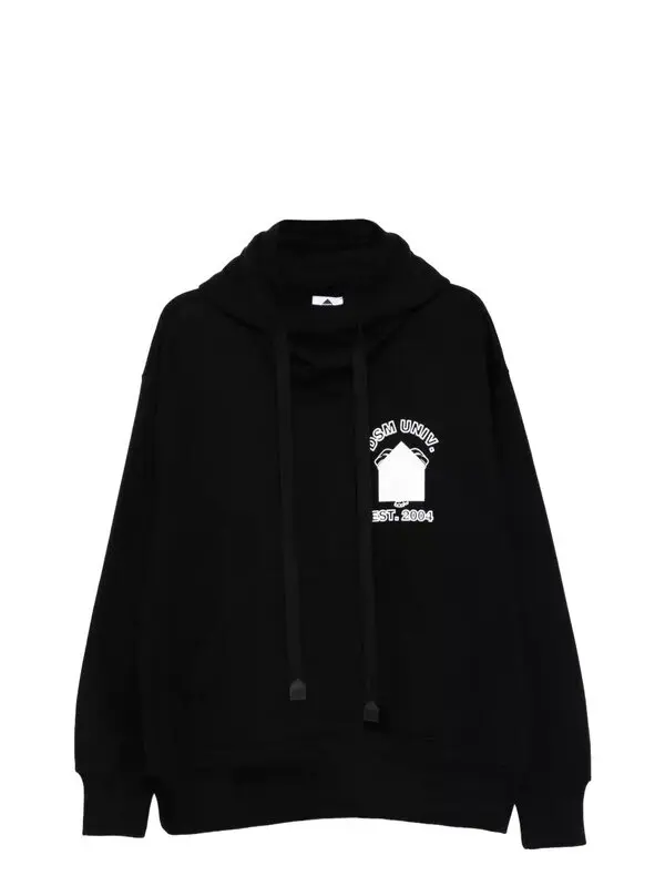 DOVER STREET MARKET X Kei Ninomiya Graphic Print Hoodie - Black