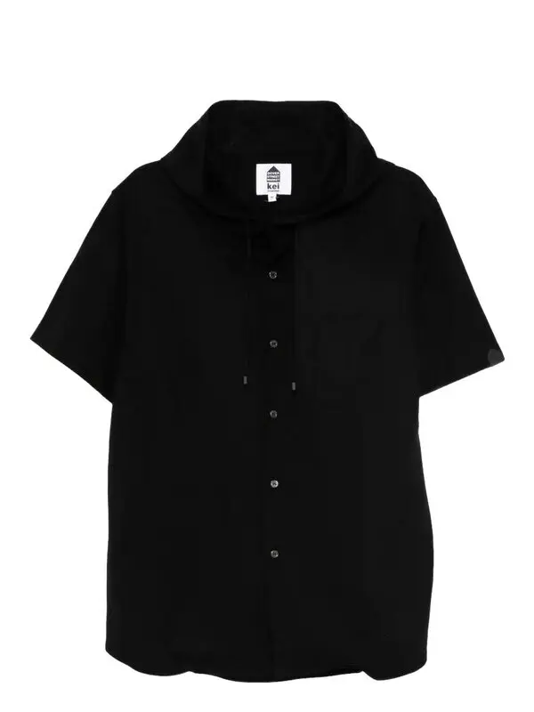 DOVER STREET MARKET X Kei Ninomiya Hooded Shirt - Black