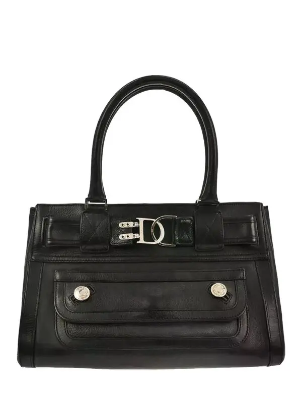 Dior 2005 Leather Handbag - Black