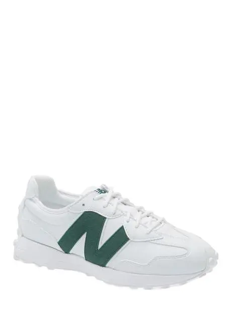 NEW BALANCE 327 Spikeless Golf Shoe - White/green
