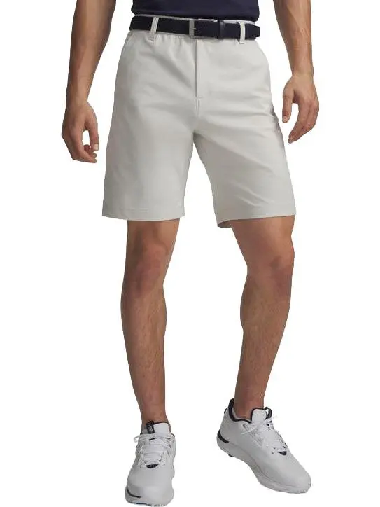 Under Armour Stretch-twill Drive Shorts - Summit White