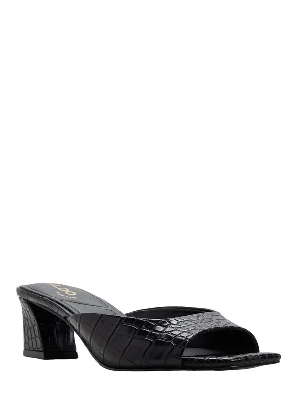 Aldo Byanka Slide Sandal - Open Black