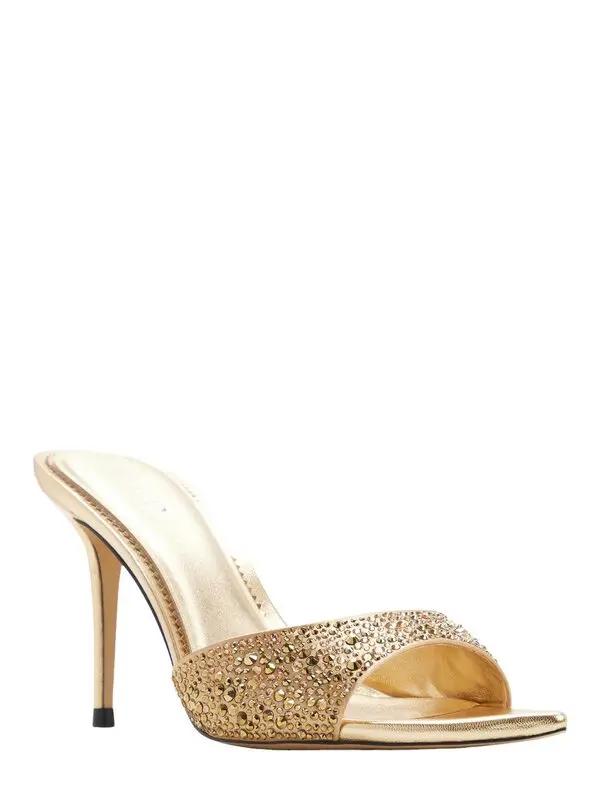 Aldo Reanna Stiletto Heel Sandals - Gold