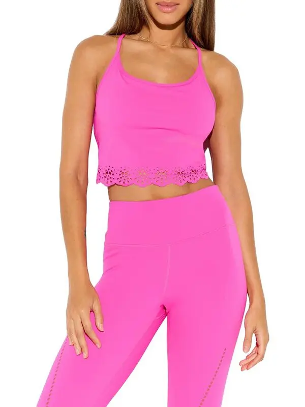 Spiritual Gangster Petal Crop Tank - Hype
