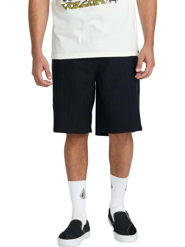 Volcom Billow Relaxed Shorts - Black Combo